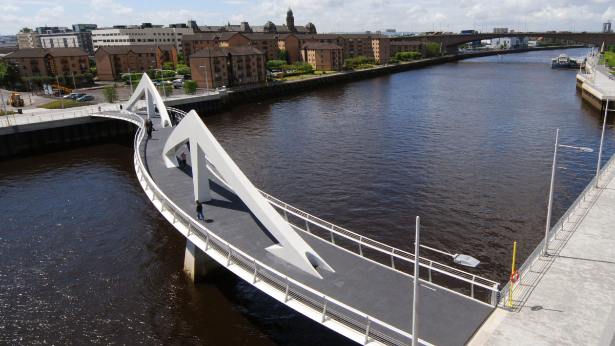 Dissing+Weitling | Tradeston Foot and Bicycle Bridge